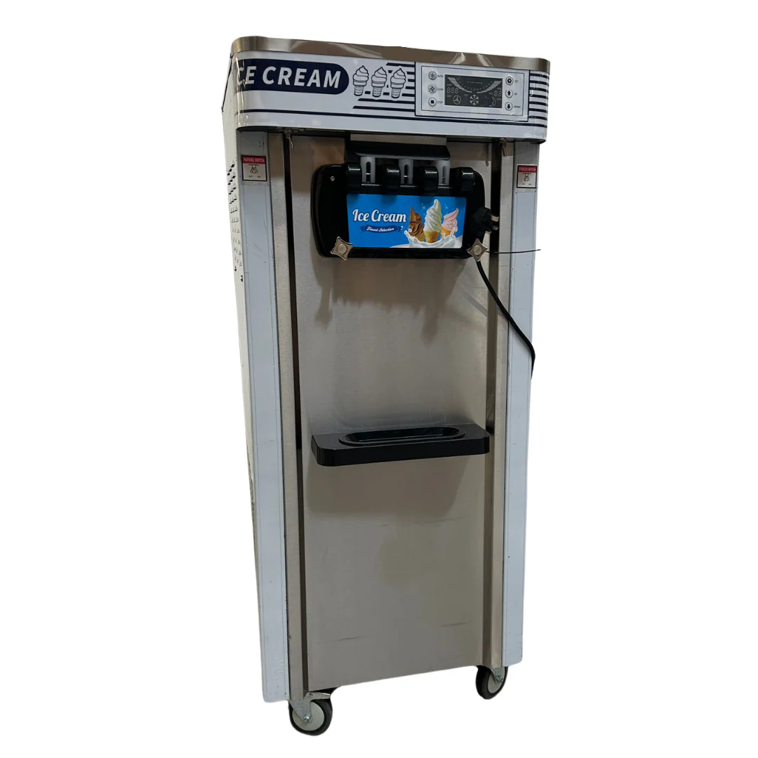 20 Litres Commercial Ice Cream Machine With Air Pump & Pre Cooling ...