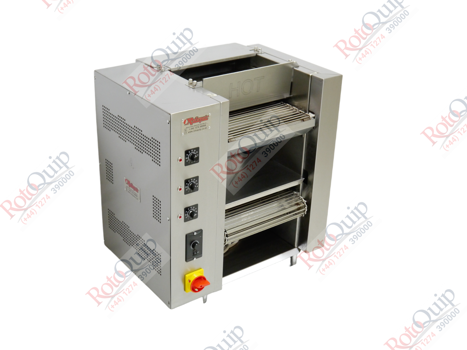 RBB-236 – Electric Conveyor Burger Broiler + Bun Toaster – Roto Quip