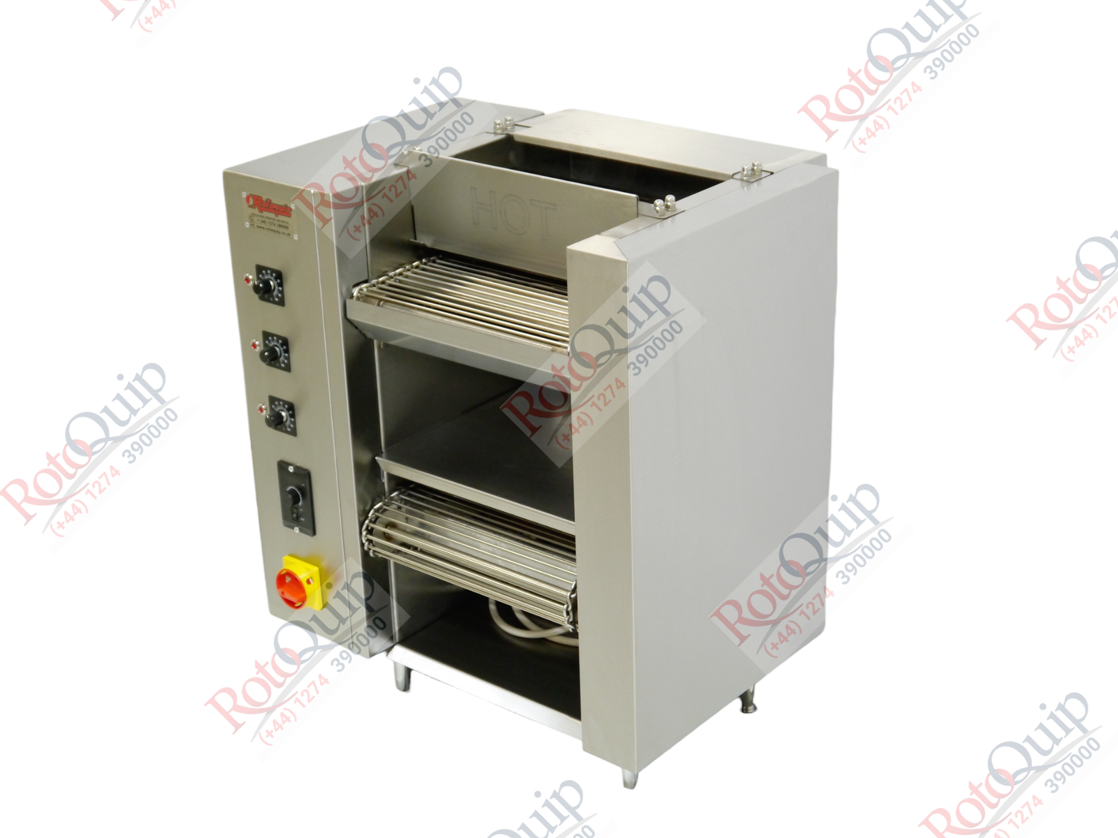 RBB-236 – Electric Conveyor Burger Broiler + Bun Toaster – Roto Quip