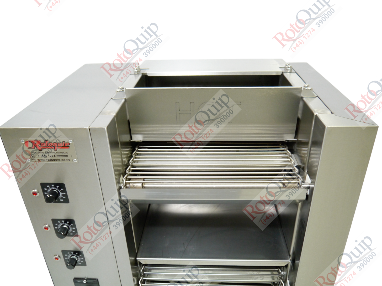 RBB-236 – Electric Conveyor Burger Broiler + Bun Toaster – Roto Quip
