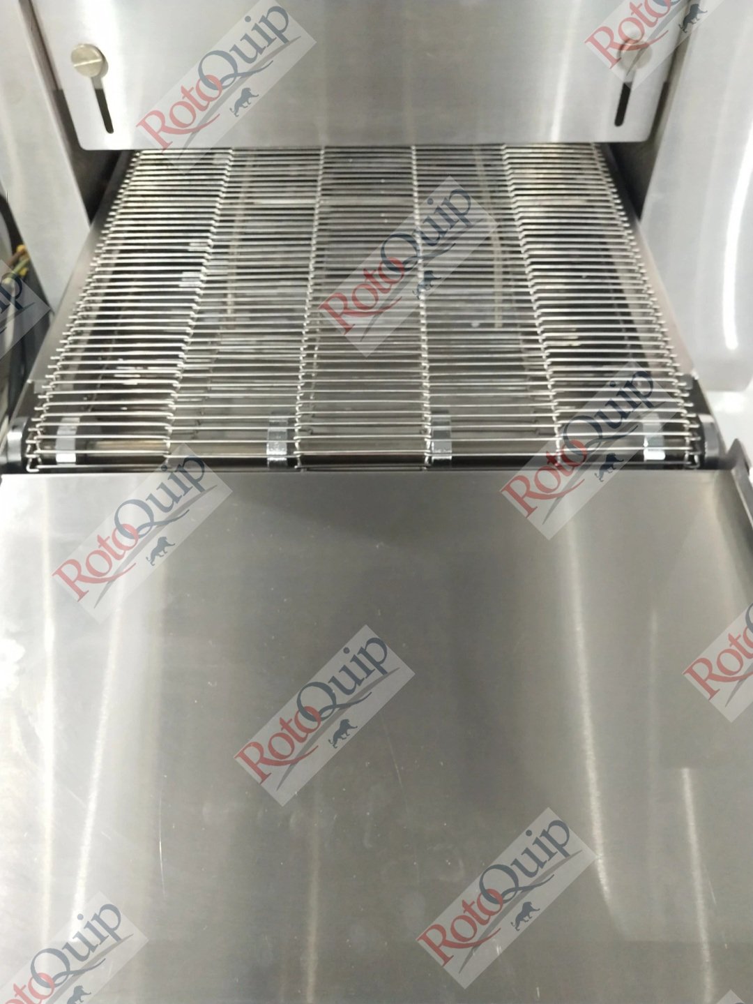 RCP-12S – 15” Wide Belt Electric Conveyor Pizza Oven – Roto Quip