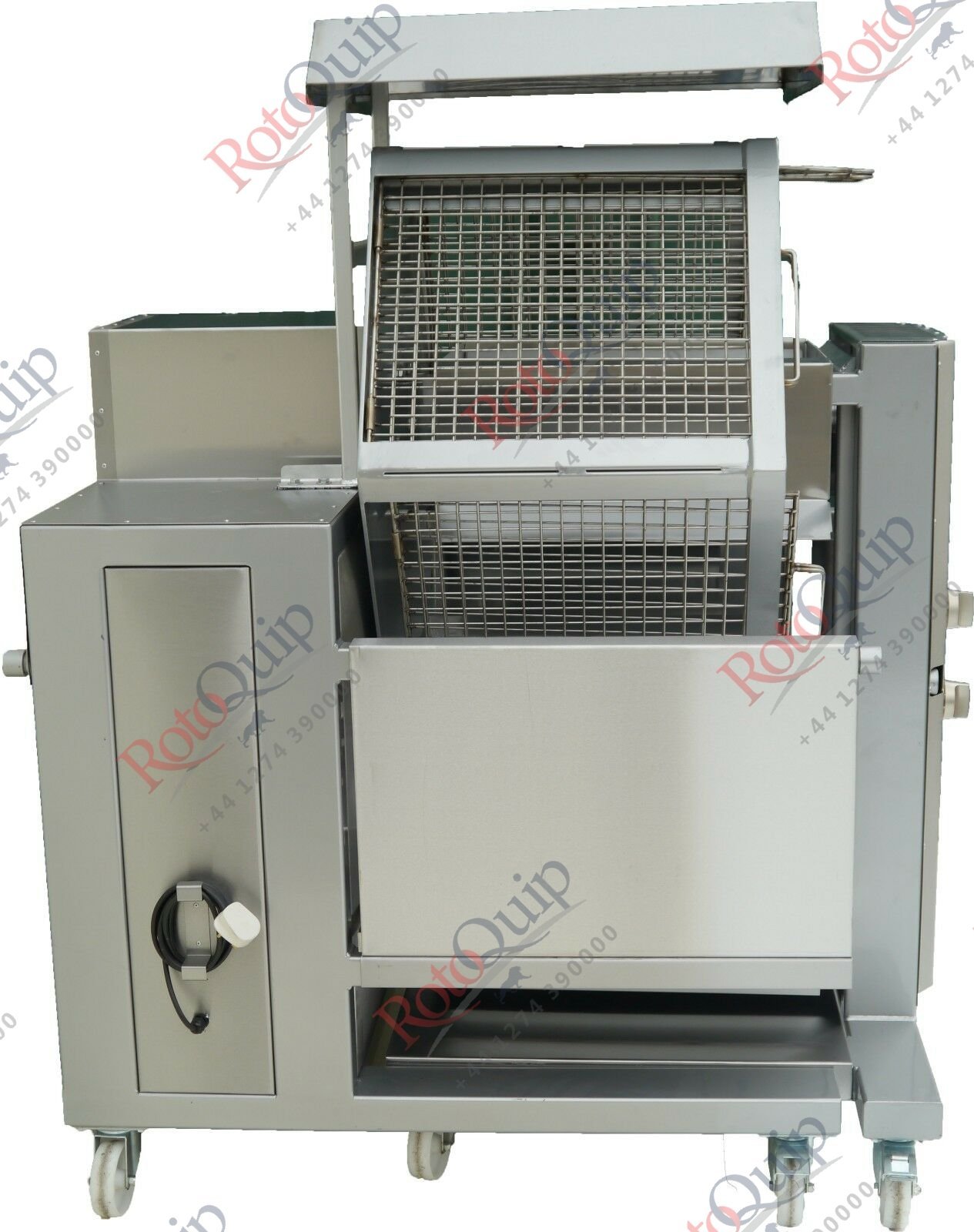 RCR-24 – Automatic Gas / Charcoal Butterfly Chicken Rotisserie Grill ...