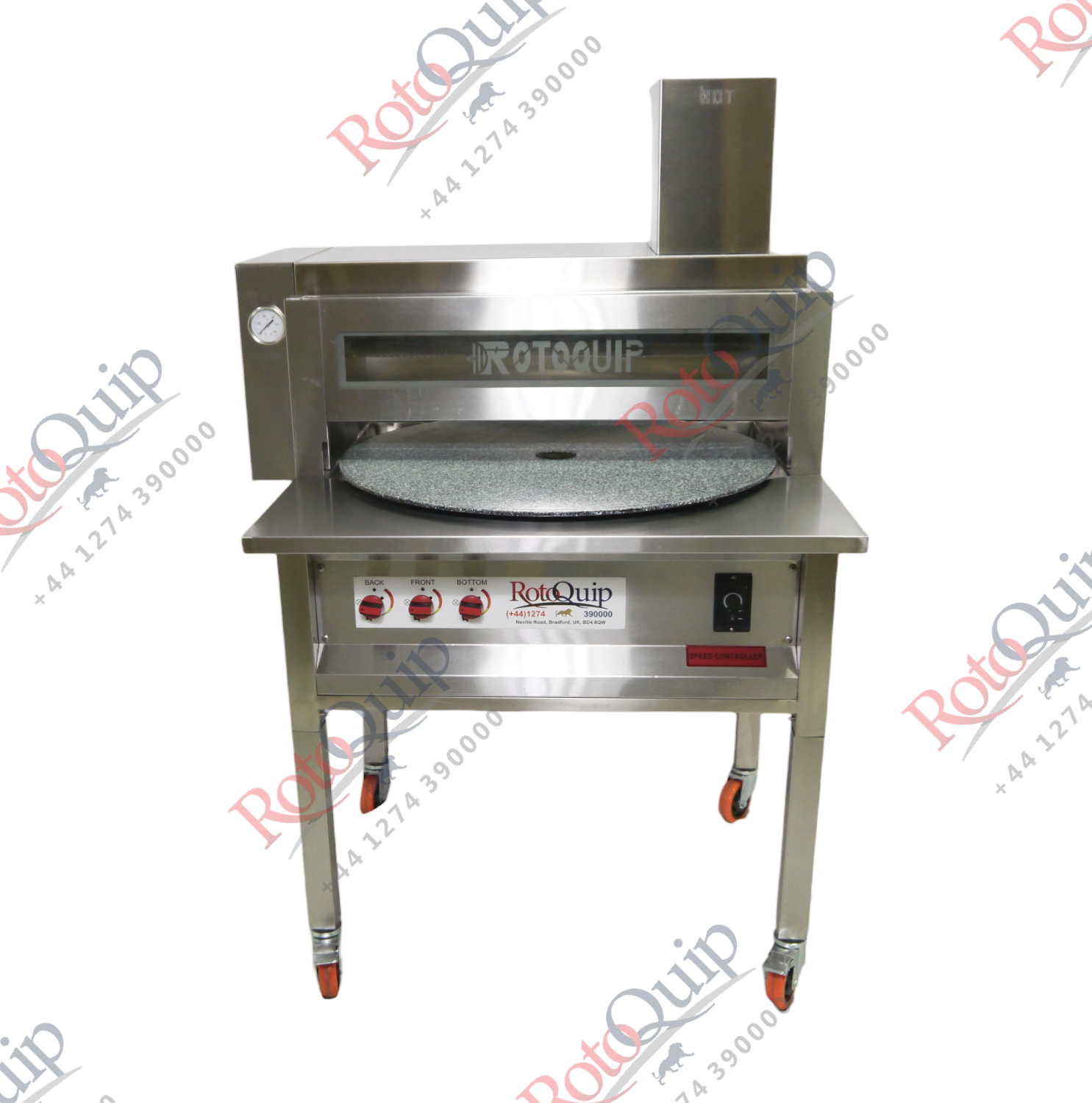 RD-30 DELUXE Automatic Rotating Gas Tandoori Roti/Nan oven 300 pcs/Hr ...
