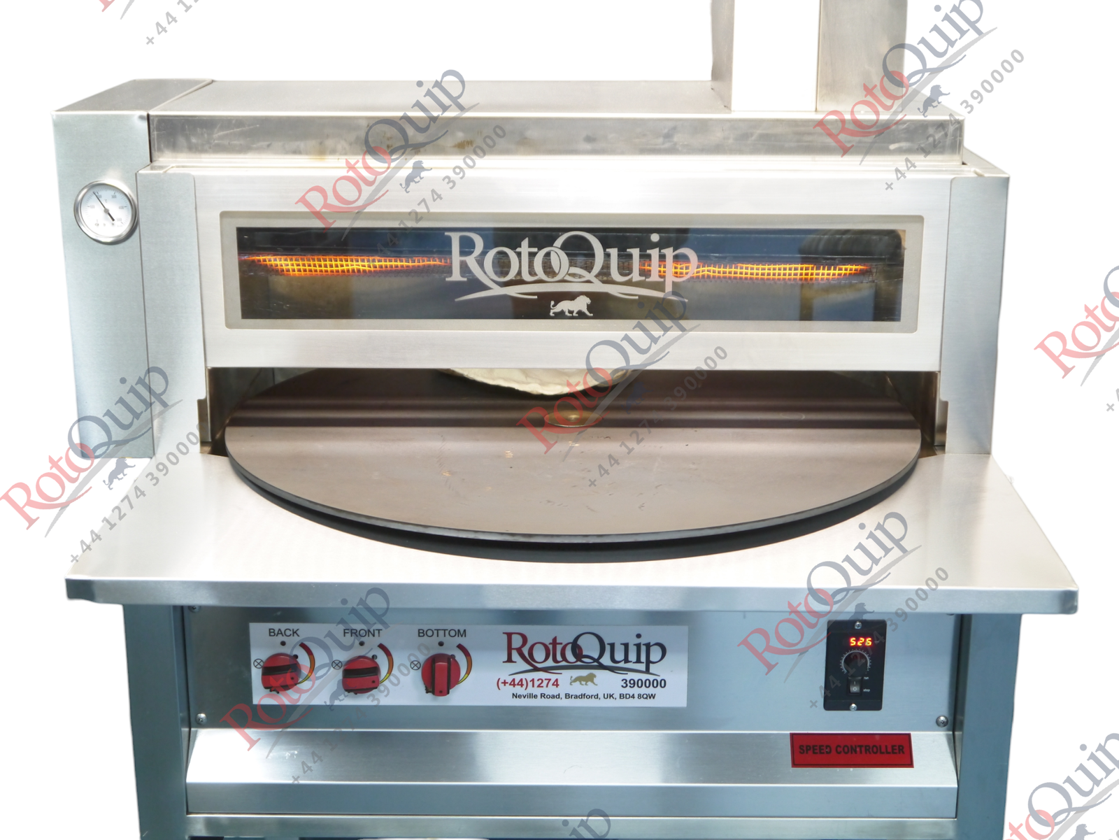RD-30 DELUXE Automatic Rotating Gas Tandoori Roti/Nan oven 300 pcs/Hr ...