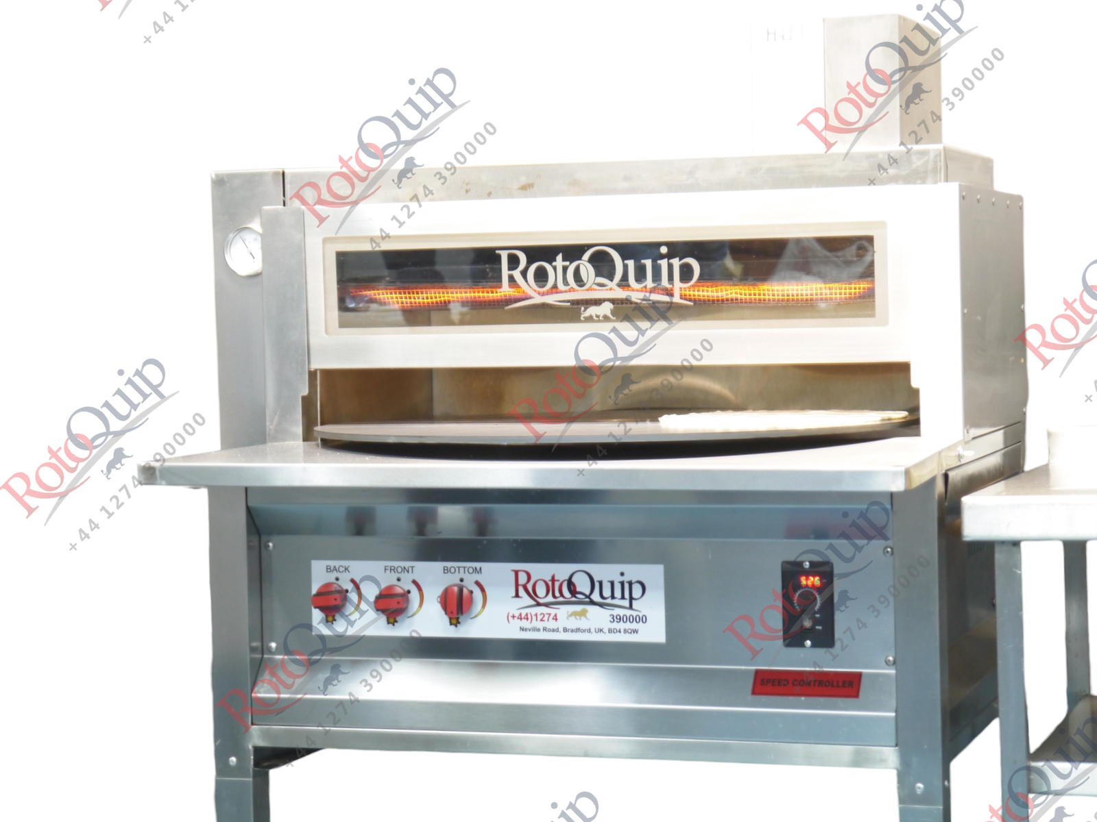 RD-30 DELUXE Automatic Rotating Gas Tandoori Roti/Nan oven 300 pcs/Hr ...