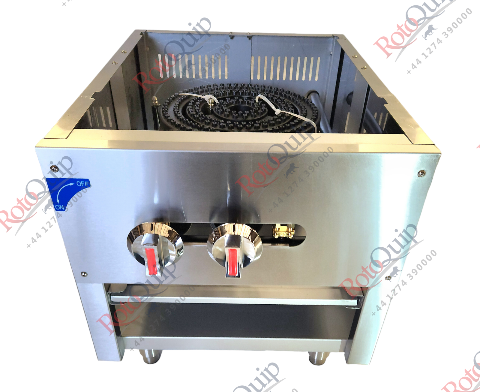 RSP-1M – 3 Ring Heavy Duty Stock Pot Gas Stove – Roto Quip